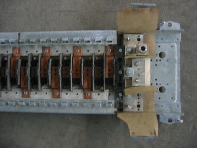 Square D 6 Breaker 3 Phase Distribution Panelboard BusBar Bus Bar | eBay
