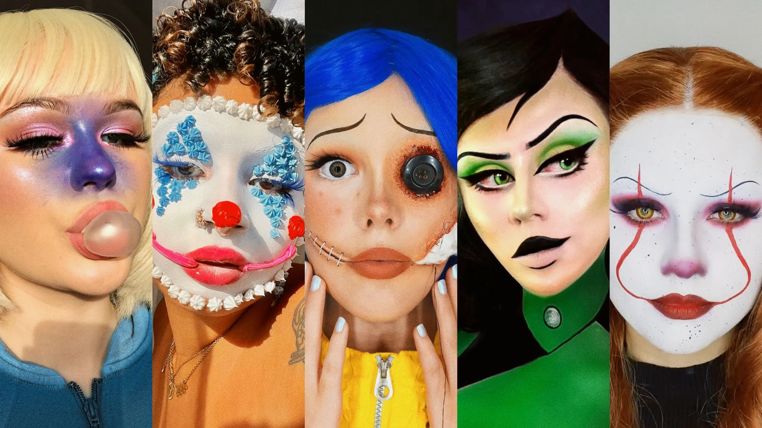 10 Creative Halloween Makeup Ideas from Best Horror Movies - Kraks