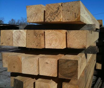 Jimmy's Cypress - Rough Sawn Beams