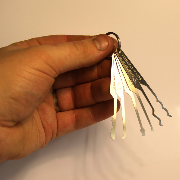 Lock Pick Cards | Indiegogo