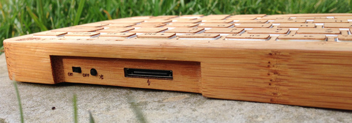The Woodshop - A New Wireless Bluetooth Bamboo Keyboard | Indiegogo
