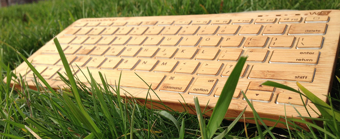 The Woodshop - A New Wireless Bluetooth Bamboo Keyboard | Indiegogo