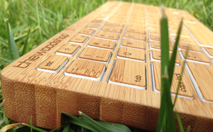 The Woodshop - A New Wireless Bluetooth Bamboo Keyboard | Indiegogo