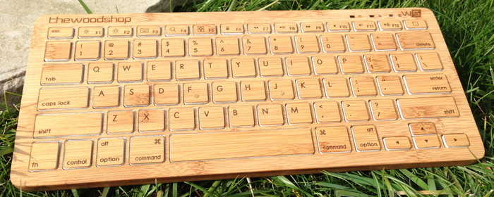 The Woodshop - A New Wireless Bluetooth Bamboo Keyboard | Indiegogo