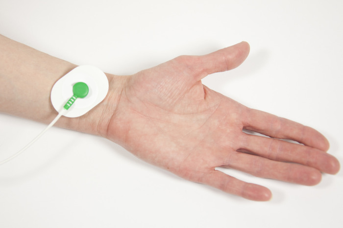 Electrodes on your hand