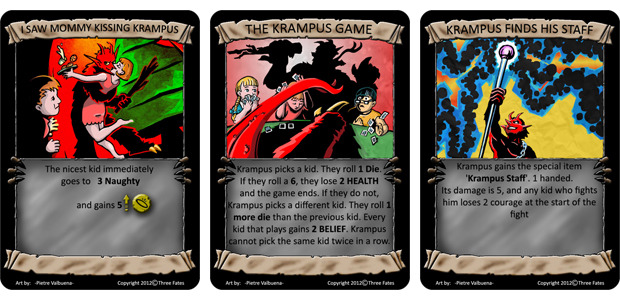 Let's Kill Krampus: A Dark Comedy, Card Game RPG by Three Fates Games ...
