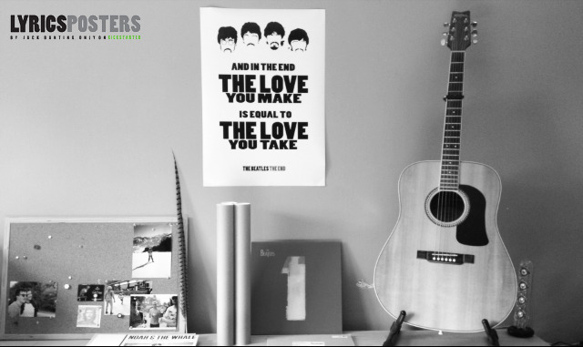 Lyrics Posters by Jack Banting — Kickstarter