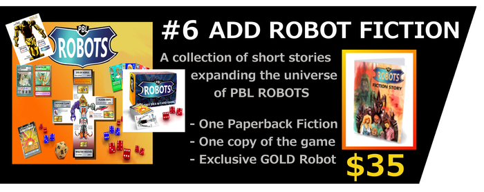 PBL ROBOTS dice & card game by Hidden Ladder — Kickstarter