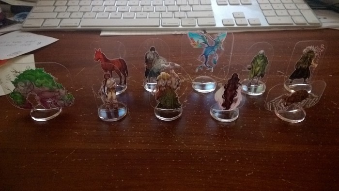 📈 Kickstarter - [Arcknight] Flat Plastic Miniatures; affordable, double ...