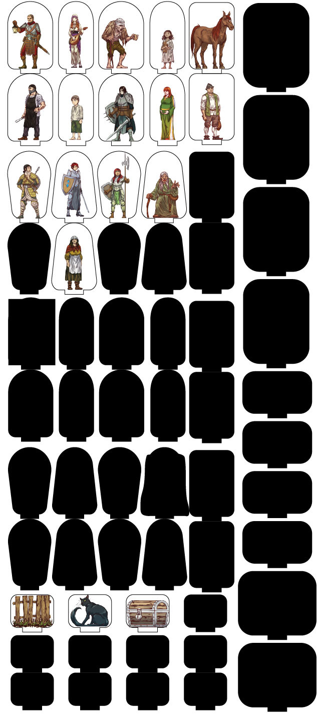 Flat Plastic Miniatures by Arcknight — Kickstarter