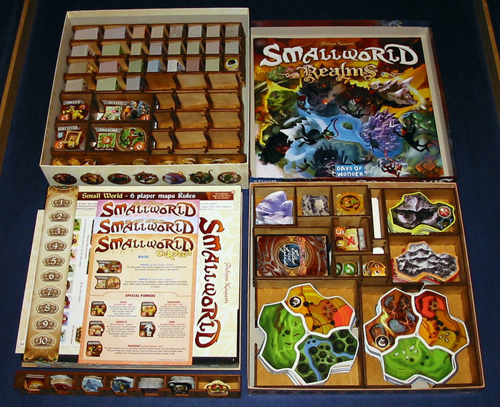 Ready To Play Storage solution for the game Small World by Jeffery ...