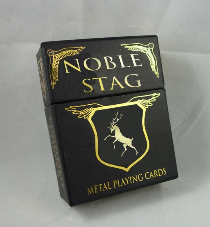 Metal Playing Cards: Titanium, Brass,& Copper (KS)