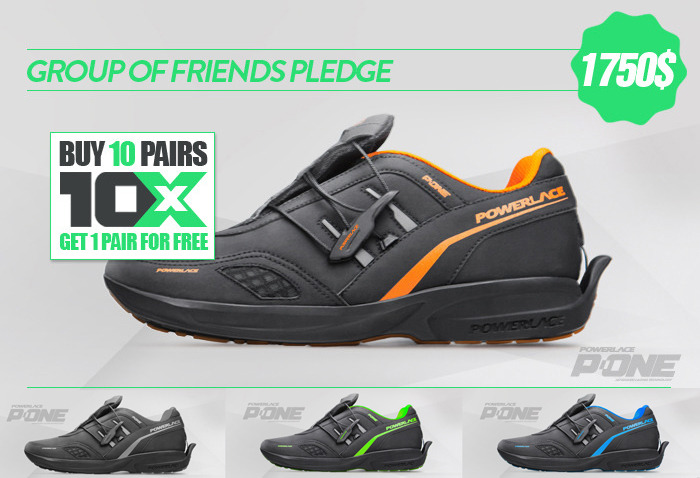 POWERLACE ADVANCED AUTO-LACING SHOE TECHNOLOGY