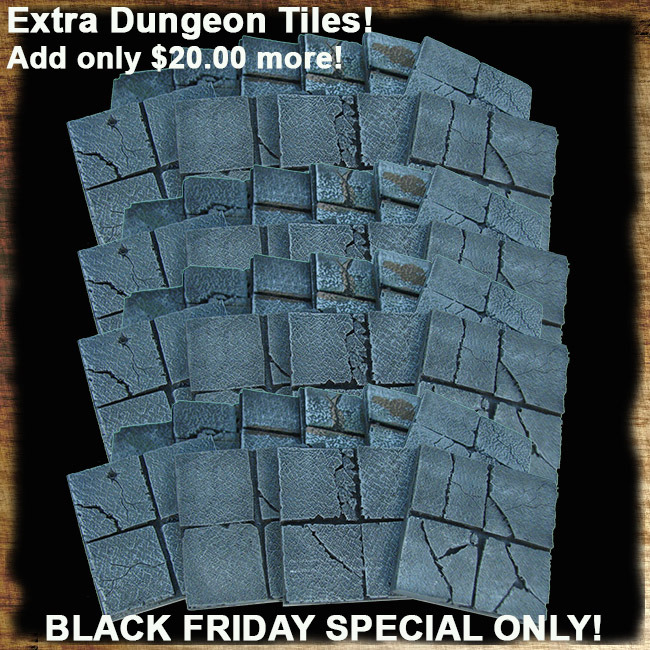 📈 Kickstarter - Stones Dungeon Tiles: Over 80 2x2 floor tiles and 10 ...