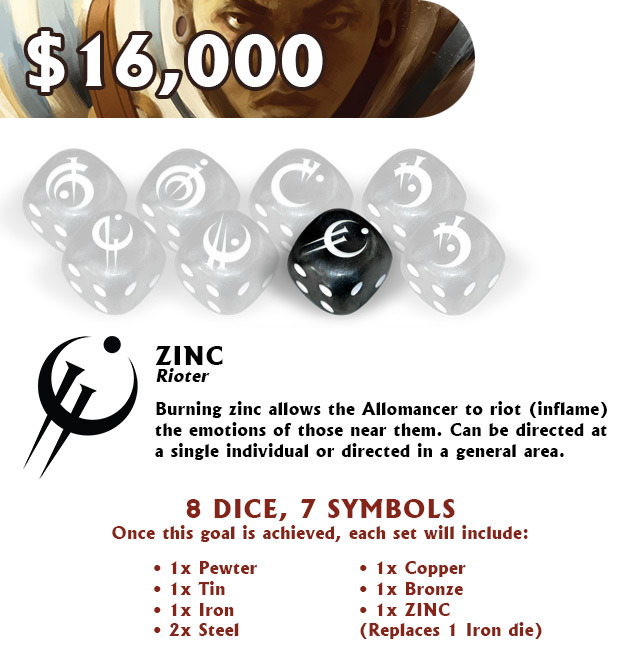 Mistborn Allomancy Dice by Crafty Games — Kickstarter
