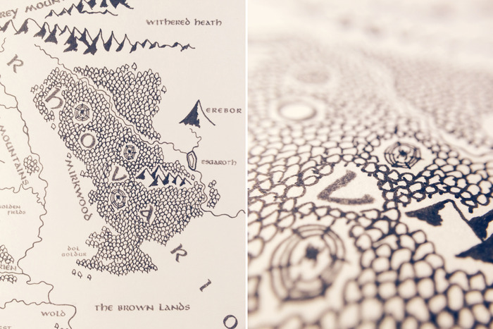 Custom Tolkien-Style Maps from J.Peters Fine Mapping Co. by Joshua ...