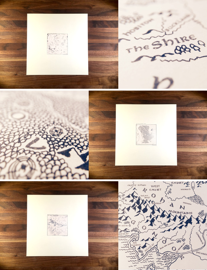 Custom Tolkien-Style Maps from J.Peters Fine Mapping Co. by Joshua ...