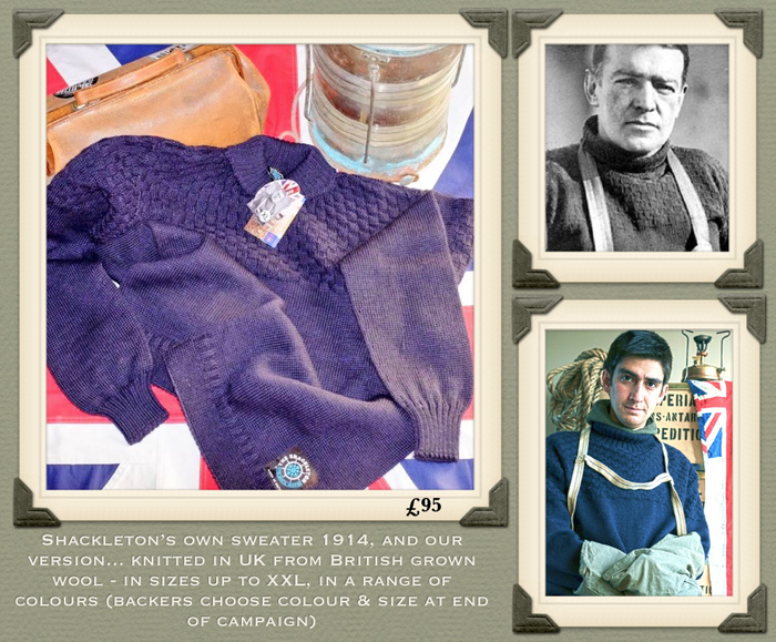 Shackleton® clothing, made in Britain for life's adventurers by Simon ...