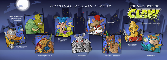 The Nine Lives of Claw™ Animated Series by Gary Pilla, Co-Creator ...