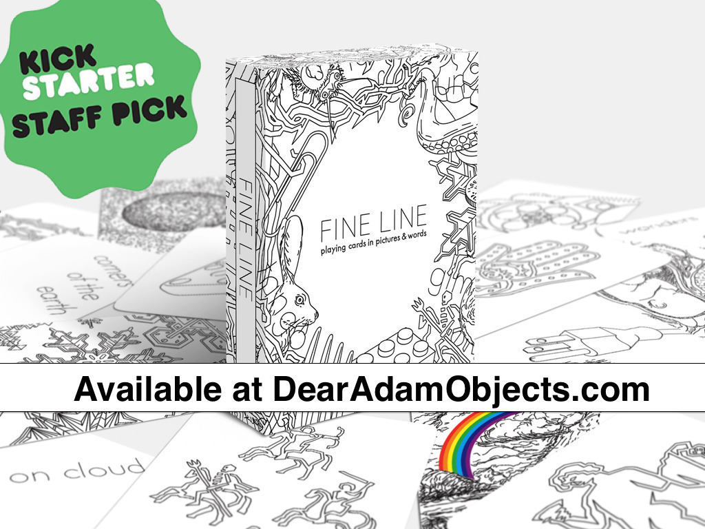 FINE LINE: Playing Cards in Pictures & Words by Adam Farbiarz & Adam ...