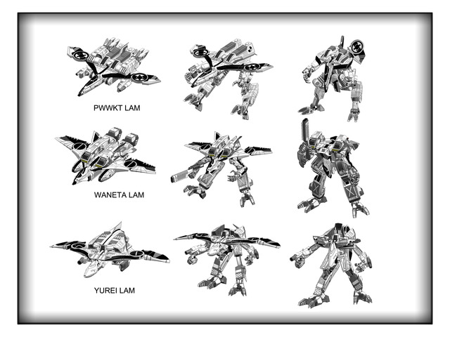 BattleTech - Word of Blake Spectral LAMs by Iron Wind Metals Company ...