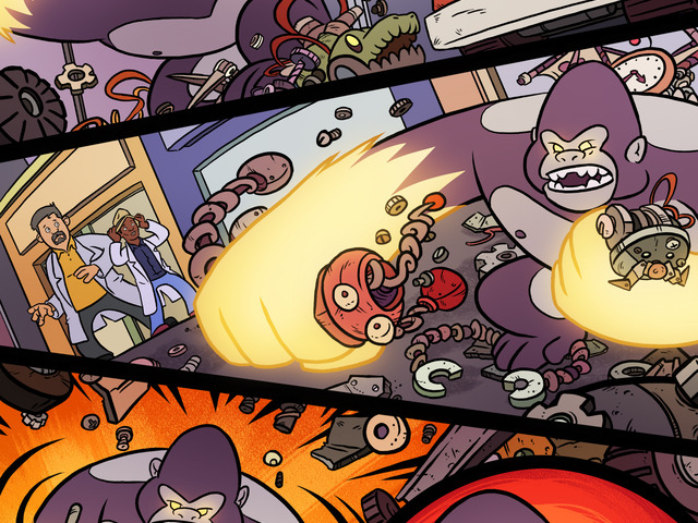 The Adventures Of Aero Girl A Girl And Her Gorilla By Dewayne Feenstra — Kickstarter