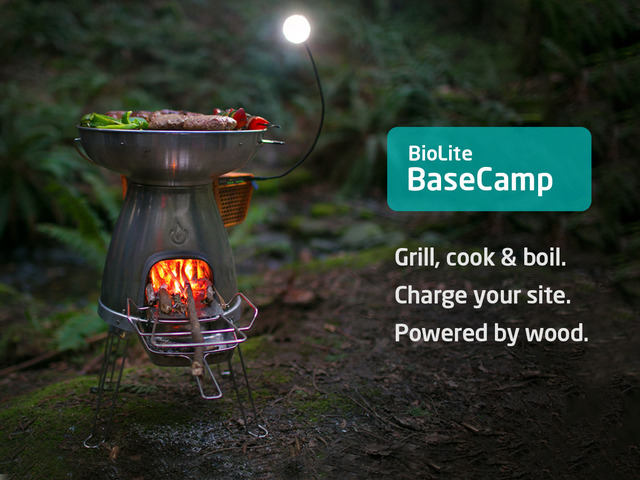BioLite BaseCamp Stove | Turn Fire into Electricity by BioLite ...