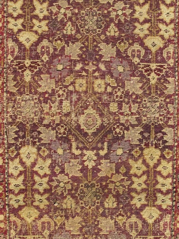Antique Agra Rug - J10-1012 | Agra - 2'6" x 12'0" | Wool - All Over ...