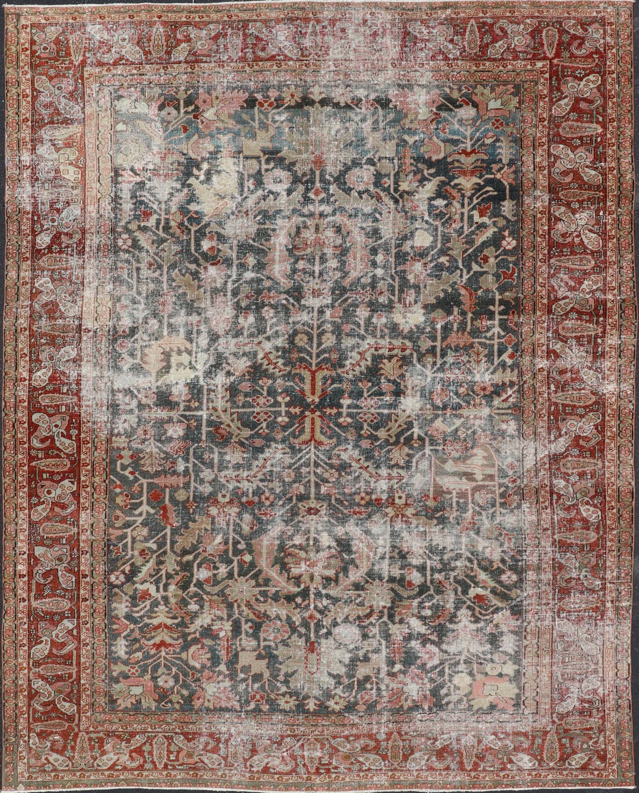 Antique Heriz - Serapi Rug - CA-14882 | Heriz - Serapi - 9'6" x 13'0 ...