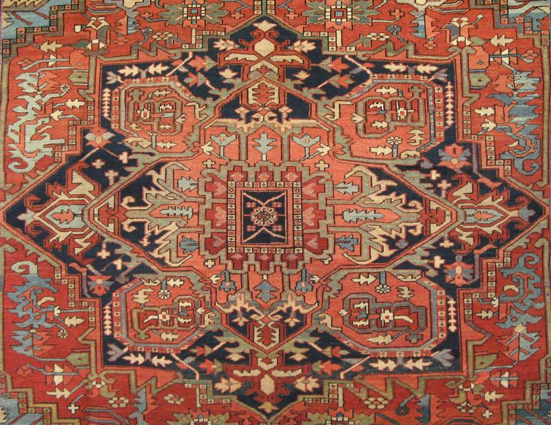 Antique Heriz - Serapi Rug - C-1102 | Heriz - Serapi - 10'5" x 11'0 ...
