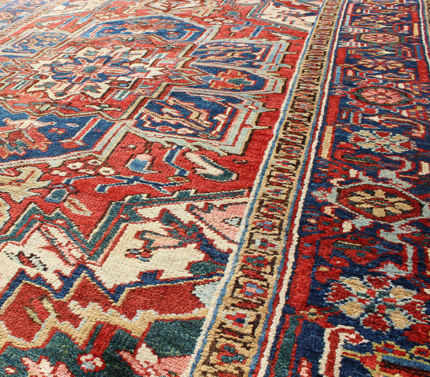 Antique Heriz - Serapi Rug - D-0908 | Heriz - Serapi - 4'8" x 6'0 ...