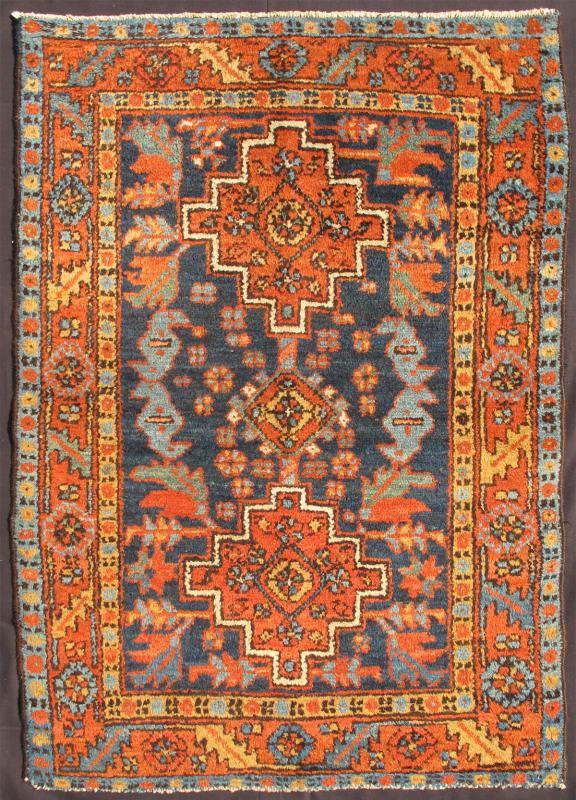 Antique Serapi Rug - I-0301 | Serapi - 2'10" x 4'0" | Wool - All Over ...