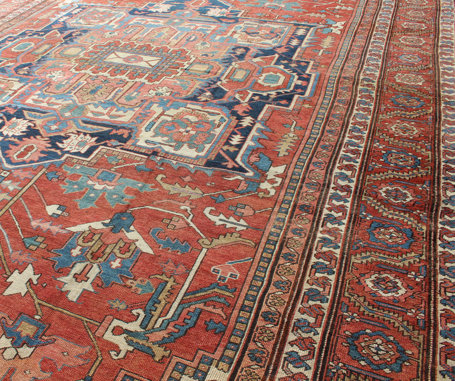 Antique Serapi Rug - M14-0302 | Serapi - 12'2" x 20'0" | Wool ...
