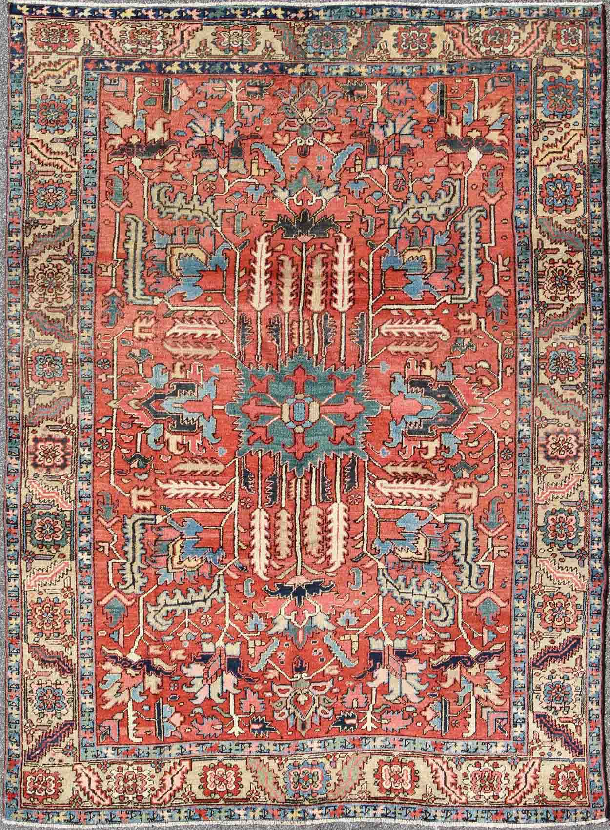 Antique Serapi Rug - M14-0806 | Serapi - 8'8" x 12'0" | Wool ...