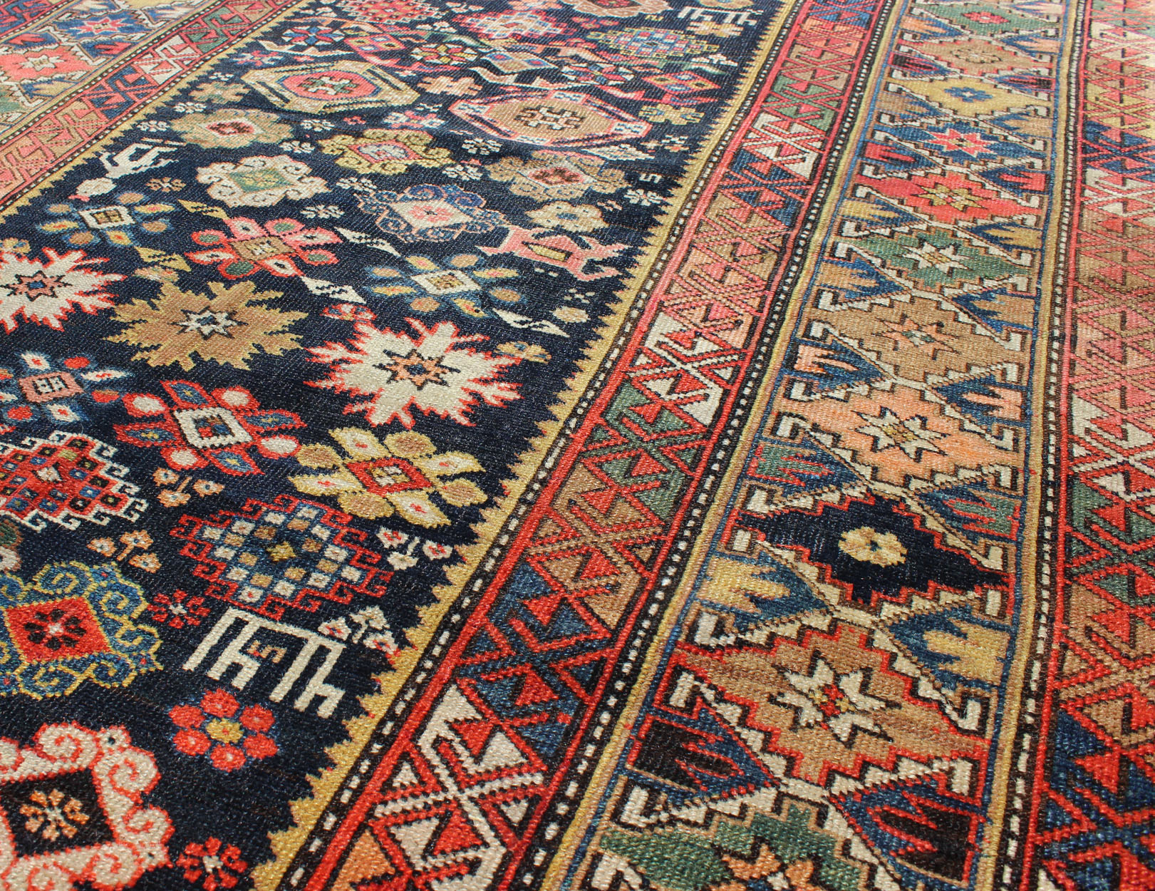 Antique Shirvan Rug - L11-0910 | Shirvan - 3'7" x 5'0" | Wool - All ...