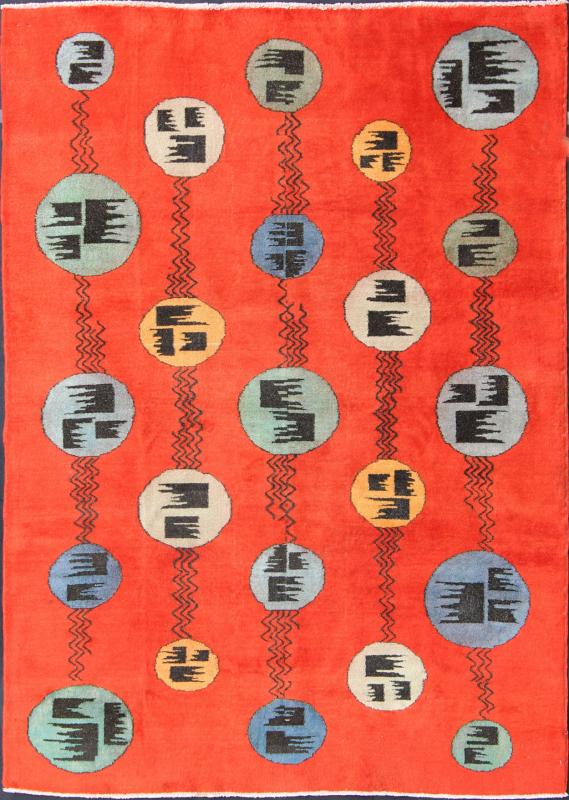 Vintage Modern Rug - TU-MTU-3486 | Modern - 4'10" x 8'0" | Wool - All ...