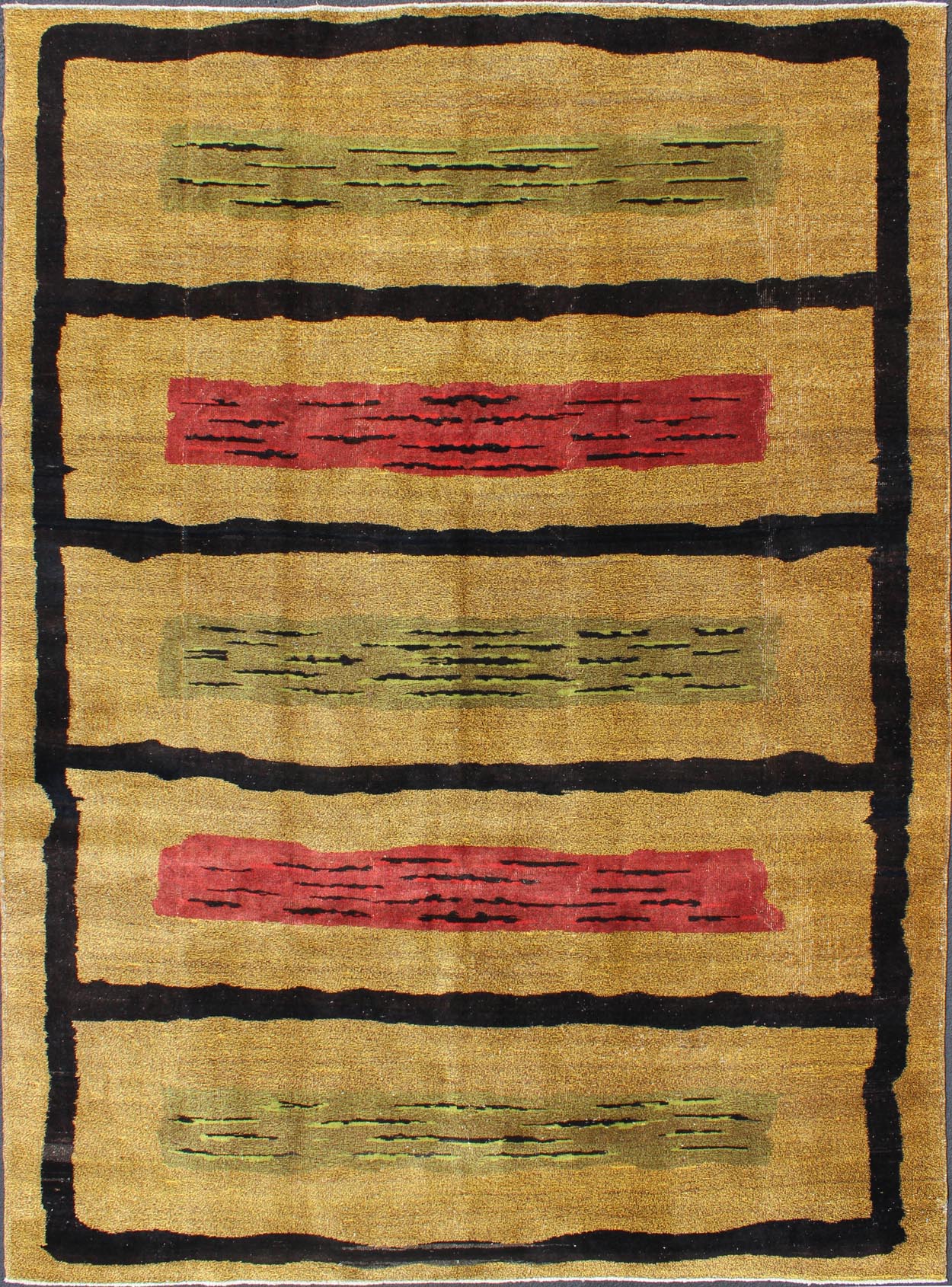 Vintage Modern Rug - TU-MTU-3486 | Modern - 4'10" x 8'0" | Wool - All ...