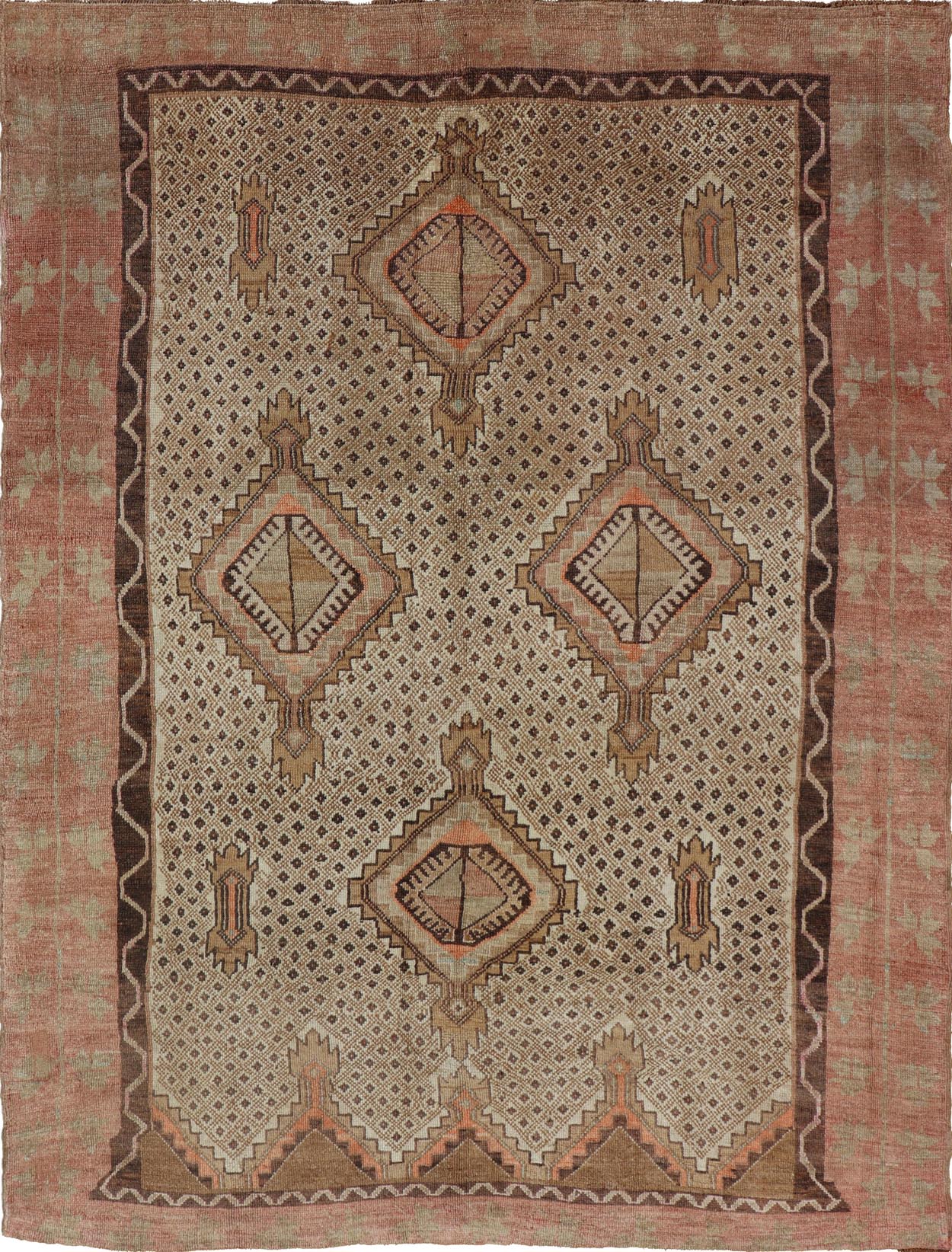 Antique Oushak Rug - EN-179009 | Oushak - 3'10" x 6'0" | Wool ...