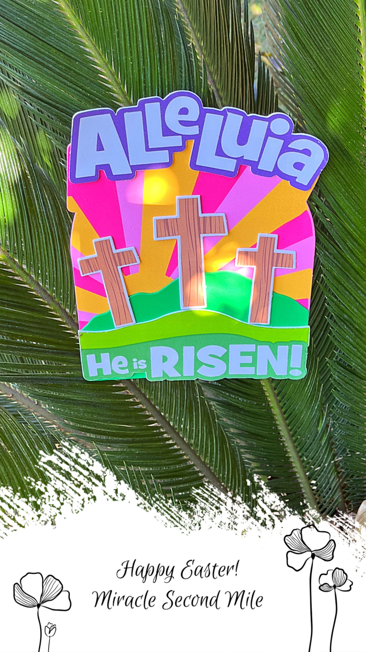 WeWalk 同行 - Happy Easter! Alleluia! He is Risen! Secret of Second Mile ...