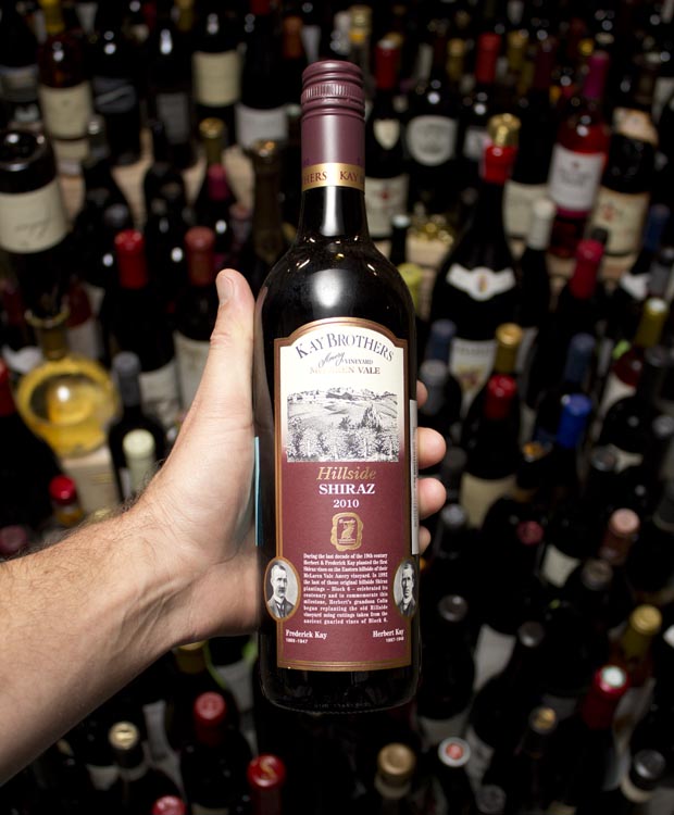 Last Bottle - Kay Brothers Shiraz Hillside Amery Vineyard McLaren Vale ...