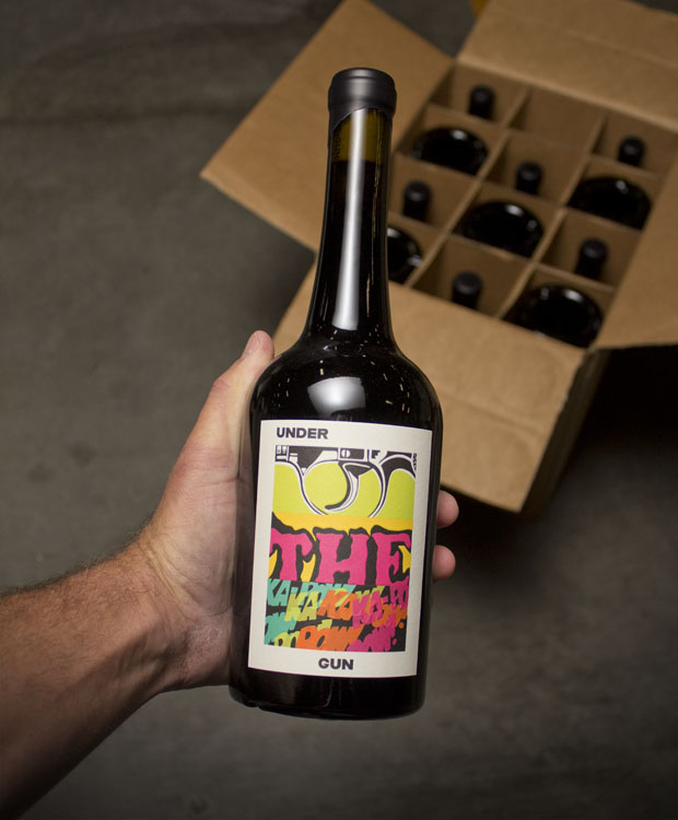 Last Bottle - Levo Wines Petite Sirah Under The Gun Central Coast 2018