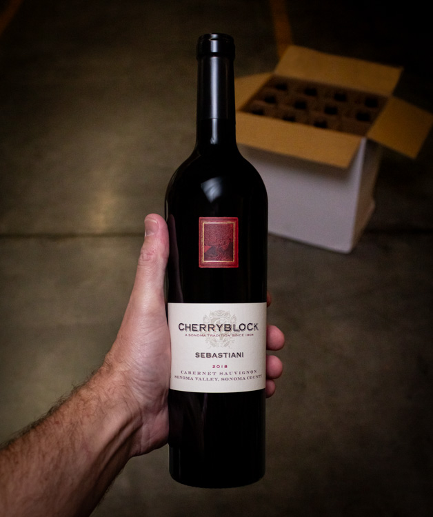 Last Bottle - Sebastiani Cabernet Sauvignon Cherryblock Sonoma Valley 2018