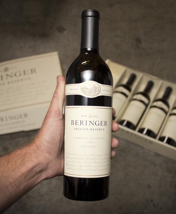 Last Bottle - Beringer Cabernet Sauvignon Private Reserve Napa Valley 2015