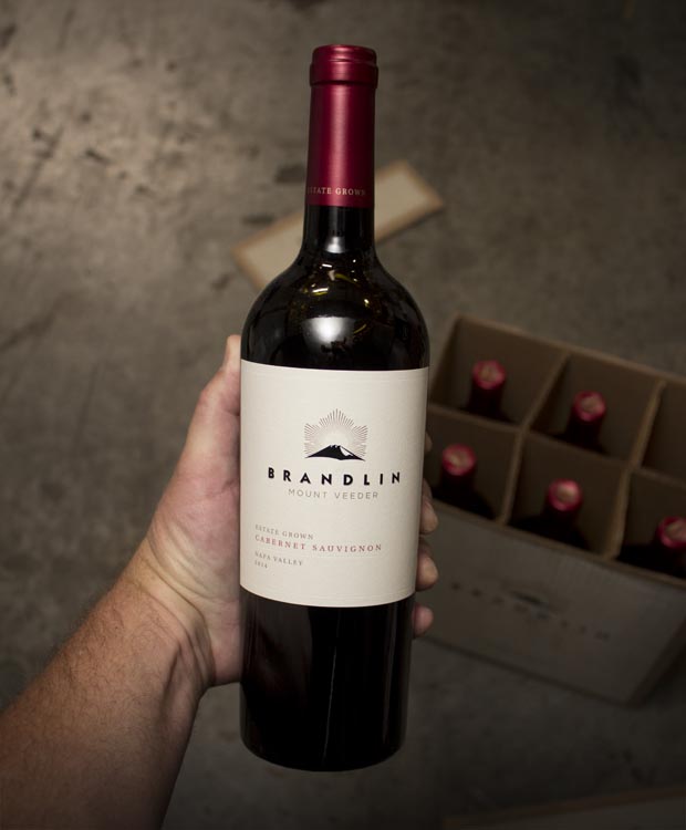 Last Bottle - Brandlin Cabernet Sauvignon Estate Mount Veeder Napa ...