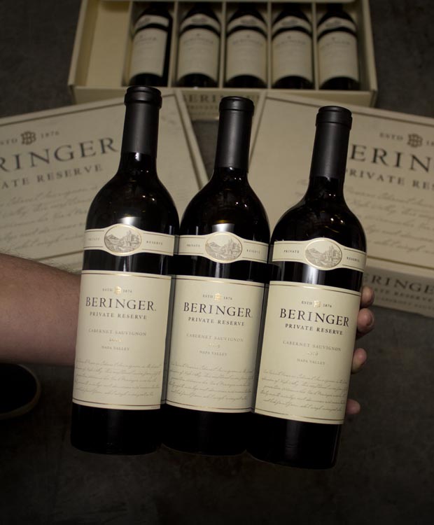 Last Bottle - Beringer Cabernet Sauvignon Private Reserve Vertical ...