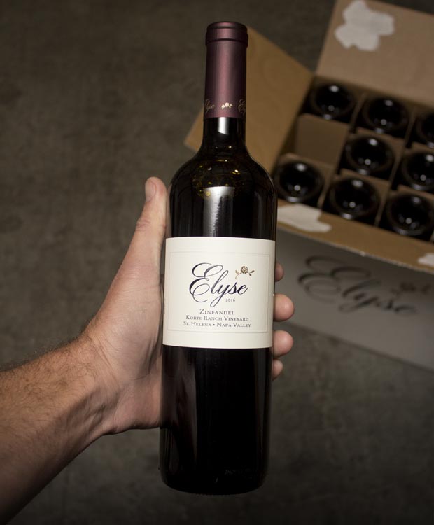 Last Bottle - Elyse Winery Zinfandel Korte Ranch Vineyard St. Helena ...