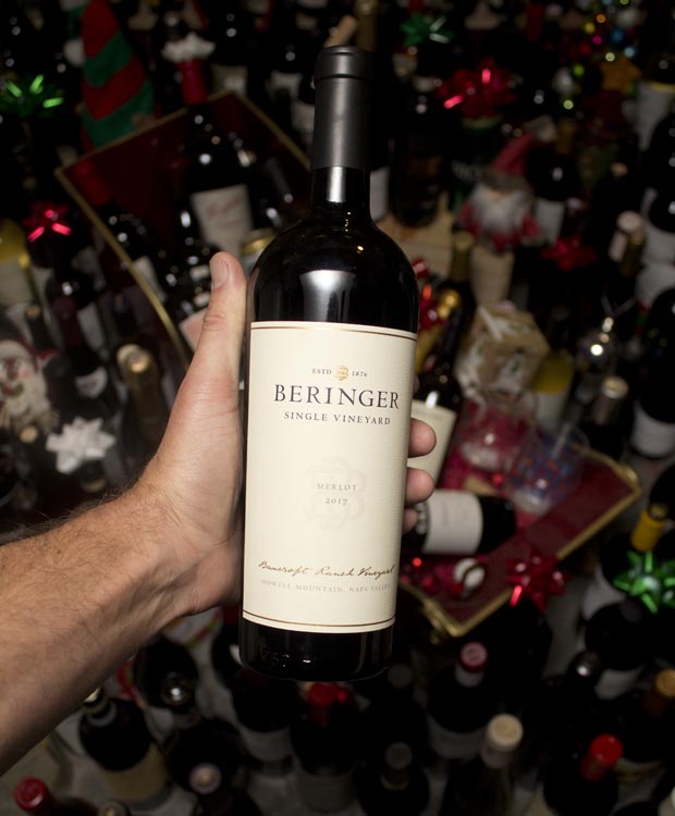 Last Bottle - Beringer Merlot Bancroft Ranch Vineyard Howell Mountain ...