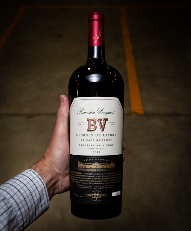 Last Bottle - BV Georges de Latour Cabernet Sauvignon Private Reserve ...