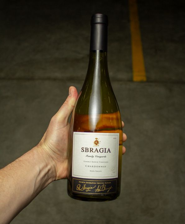 Last Bottle - Sbragia Family Vineyards Chardonnay Gamble Ranch Napa ...