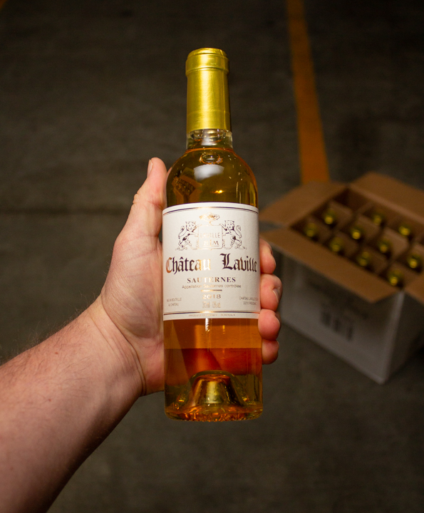 Last Bottle - Chateau Laville Sauternes 2018 (Half Bottle 375mL)